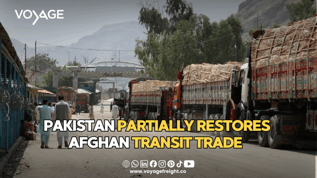 Pakistan Partially Restores Afghan Transit Trade via Chaman Border